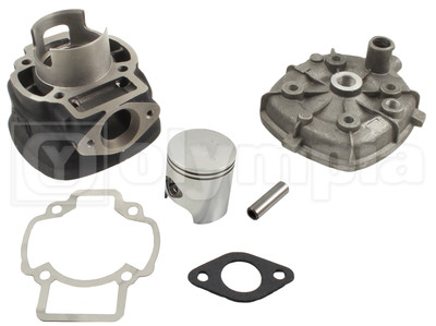 Gilera Runner Poggiali 50 2T 2 PISTON AND HEAD CYLINDER KIT 47 MM | eBay