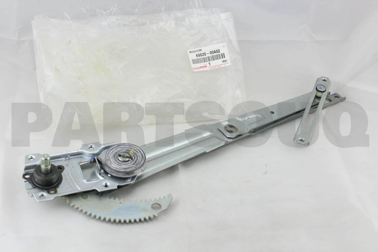 6982090A02 Genuine Toyota REGULATOR SUB-ASSY, FRONT DOOR WINDOW, LH ...