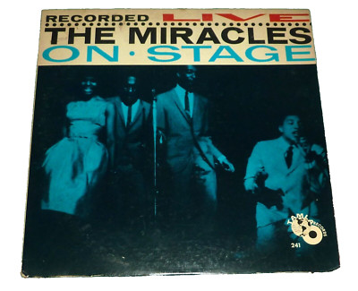 VINYL LP by THE MIRACLES "LIVE ON STAGE" (1963) FUNK-SOUL / TAMALA TM ...