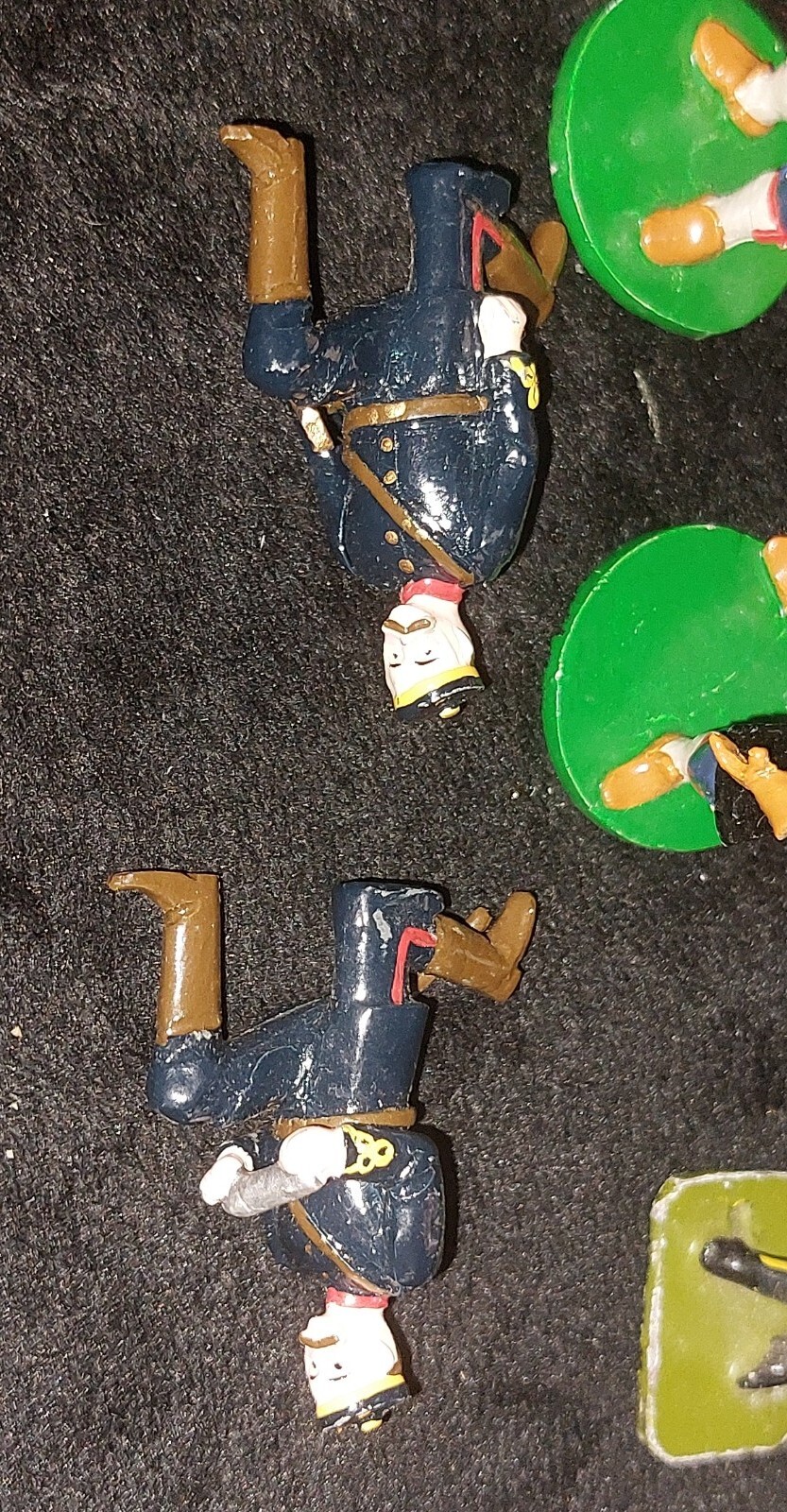 Lot of miniature metal Cast toy soldiers musketeers army military | eBay