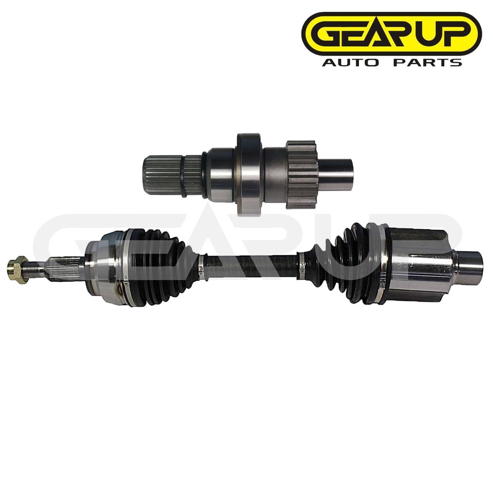 Front Right CV Axle & Intermediate Stub Shaft for Dodge Ram 1500 4WD ...