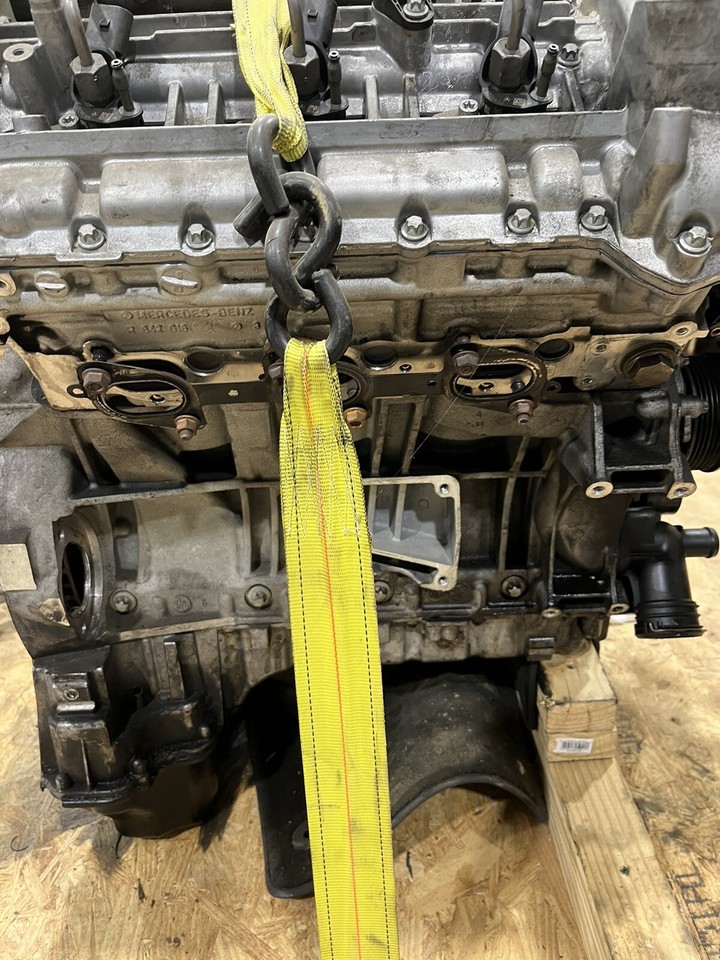 MERCEDES BENZ OEM X166 W166 ML350 GL350 FRONT ENGINE MOTOR 3.0L DIESEL ...