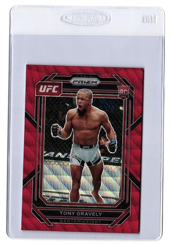 2023 Panini Prizm UFC Ruby Wave #148 Tony Gravely RC | eBay
