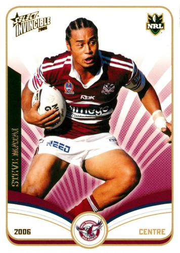 2006 MANLY SEA EAGLES NRL Card STEVE MATAI | eBay Australia