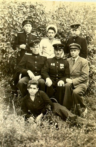 1950s WWII Soviet Army Military Soldiers Officers Awards Friends ...