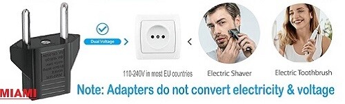 21-PACK 110V-220V US to EU & ISRAEL Travel Adapter Power Socket Plug ...