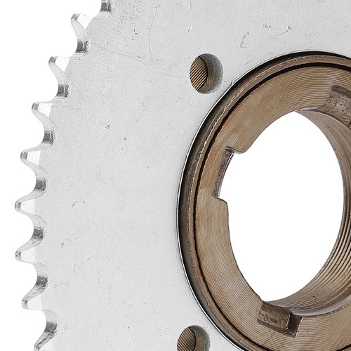 T8F 44T Rear Chain Sprocket 4 Hole Toothless Flywheel Kit For 47cc 49cc ...