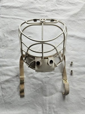 Vintage Bauer HM30 Cats-eye Cage Goalie Ice Hockey Osgood Roy Style ...