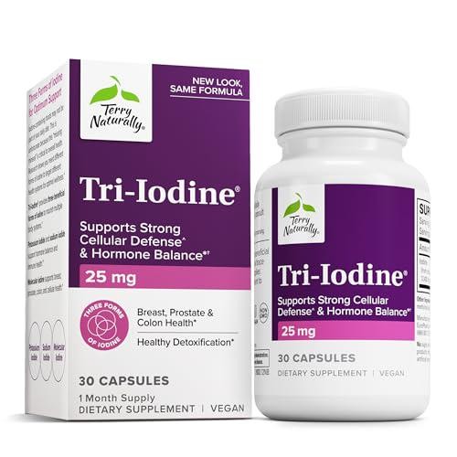 Terry Naturally Tri-Iodine - Dietary Supplement for Breast and Prostate ...