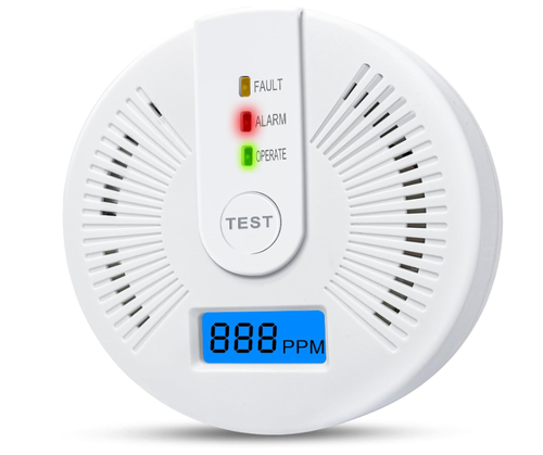 Carbon Monoxide Detector,Mini CO Alarm Detector with Digital LCD ...