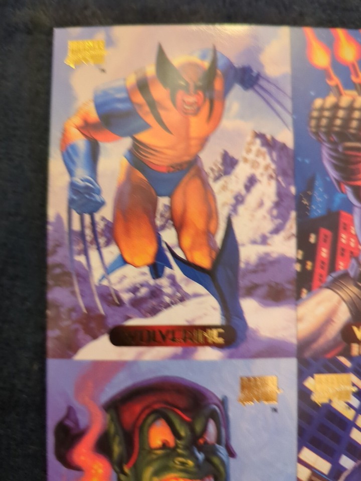 1994 Marvel Masterpieces Fleer Ultra X-Men 94 Limited Edition Subset ...