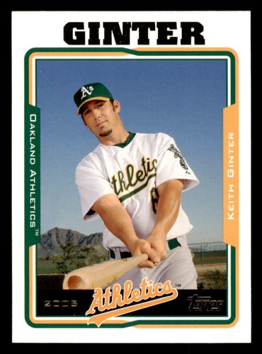 2005 Topps #543 Keith Ginter Oakland Athletics | eBay