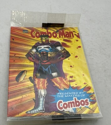 1995 * Combo Man Trading Card Promo #1 Of 3 Factory Sealed Pack ...