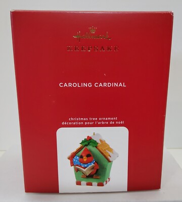 Hallmark Keepsake Ornament 2020 CAROLING CARDINAL Magic Sound | eBay
