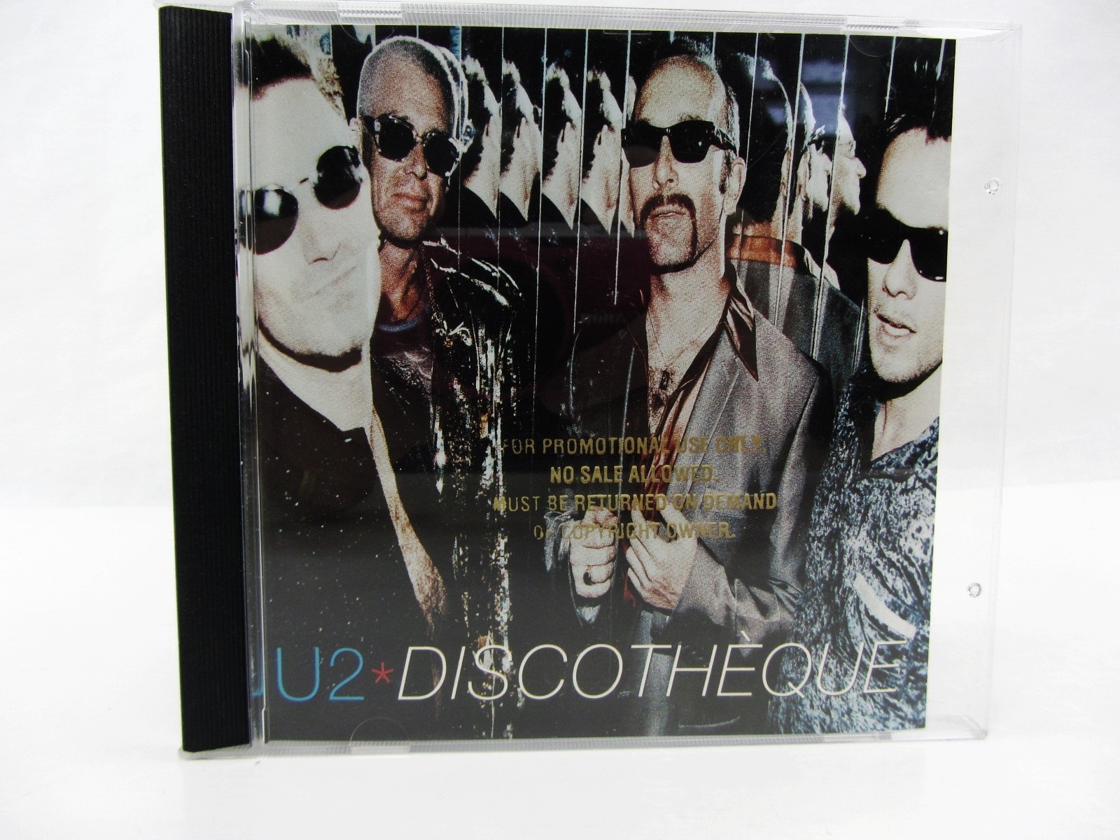 Discotheque [Maxi Single] by U2 (CD, Feb-1997, Island) punch & stamp ...