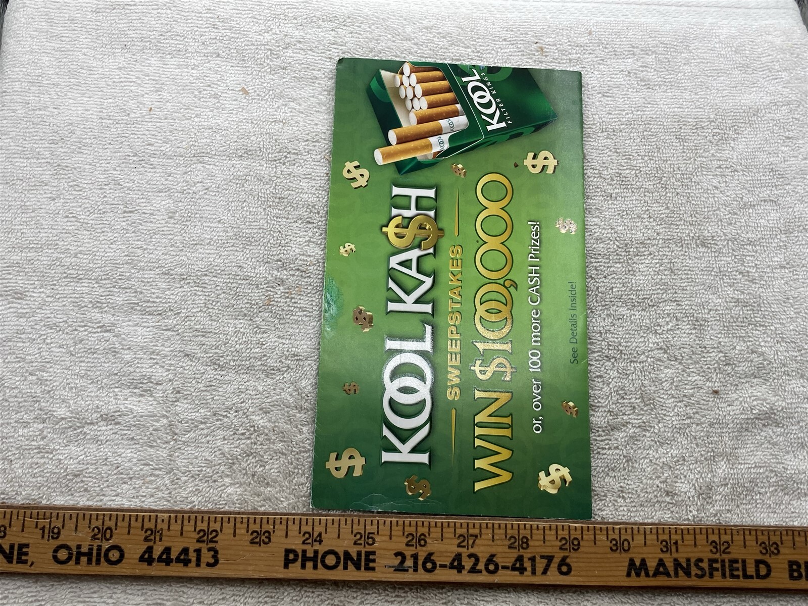 2017 Kool Cigarettes Advertising Mailer Cash Coupons Vtg | eBay