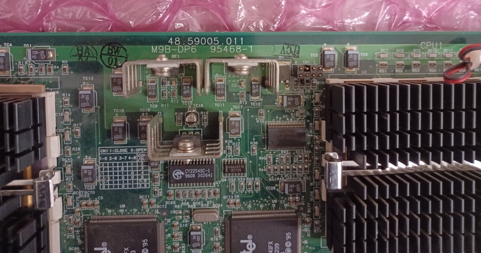 Dual Pentium Pro CPU M9B-DP6 Board 48.59005.011 95468-1 55.59002.021 ...