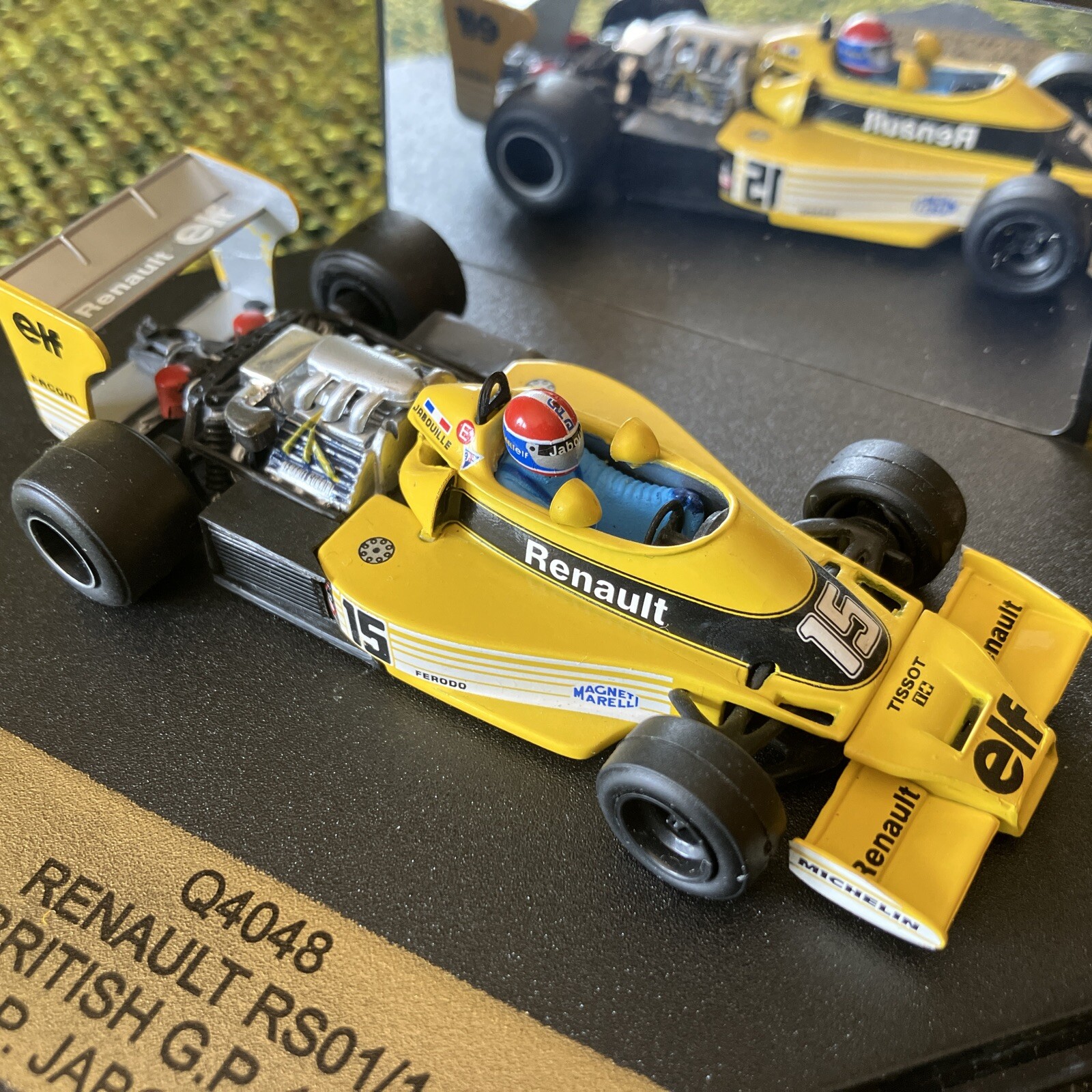 Quartzo Renault RSO1/1 British G.P. Jabouille 1:43 Diecast F-1 Model ...