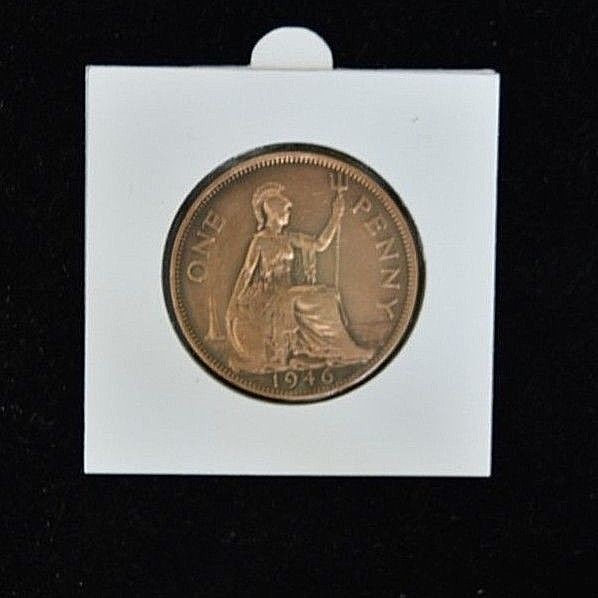 1946 Georgivs VI One Penny - Copper - Extremely Fine Condition | eBay