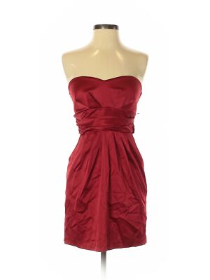 Mind Code Women Red Cocktail Dress S | eBay