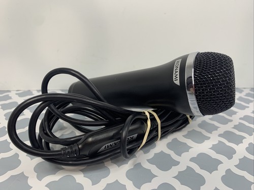 Konami Logitech USB Microphone For PS2 PS3 Wii Xbox E-UR20 Black | eBay