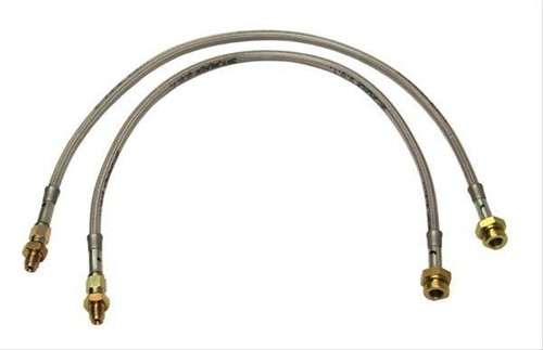 Skyjacker FBL42 Brake Lines Braided SS Fits Jeep CJ5 CJ6 Front 2-4 ...