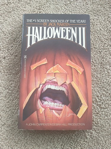 HALLOWEEN II by Jack Martin. 1st Zebra Books print 1981. Horror/Movie ...