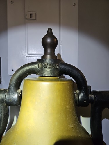 Antique Howard Brass Steam Locomotive Bell 12" Diameter *Local Pickup ...