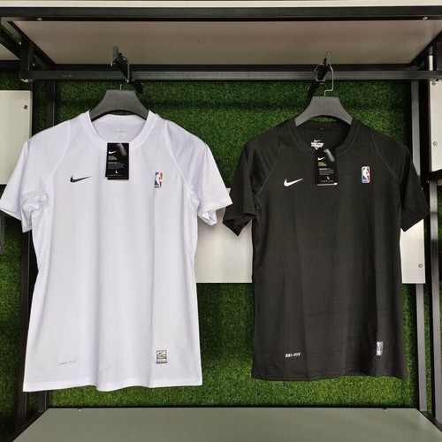 NIKE PRO NBA Compression TShirt - Black and White (M-2XL) | eBay