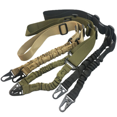 Tactical 2 Point Sling Rifle Adjustable Gun Sling Standard Strap with ...