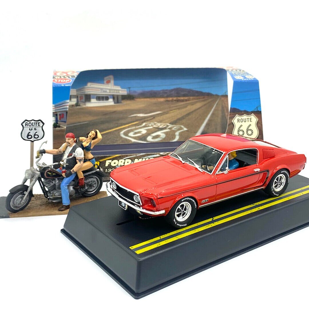 Pioneer Street Muscle Collectible 1968 Ford Mustang GT Fastback Slot ...