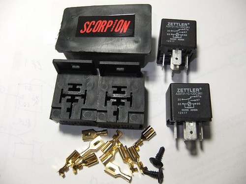 2 SPEED FAN RELAYS 40AMP | eBay