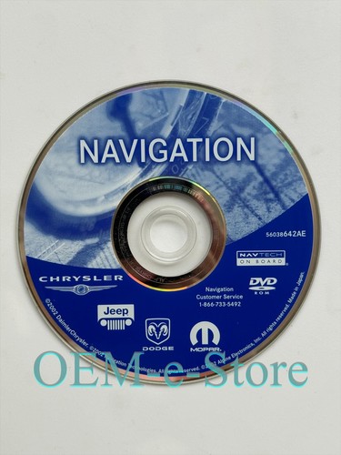 2004 2005 CHRYSLER TOWN COUNTRY PACIFICA TOURING NAVIGATION DISC DVD ...