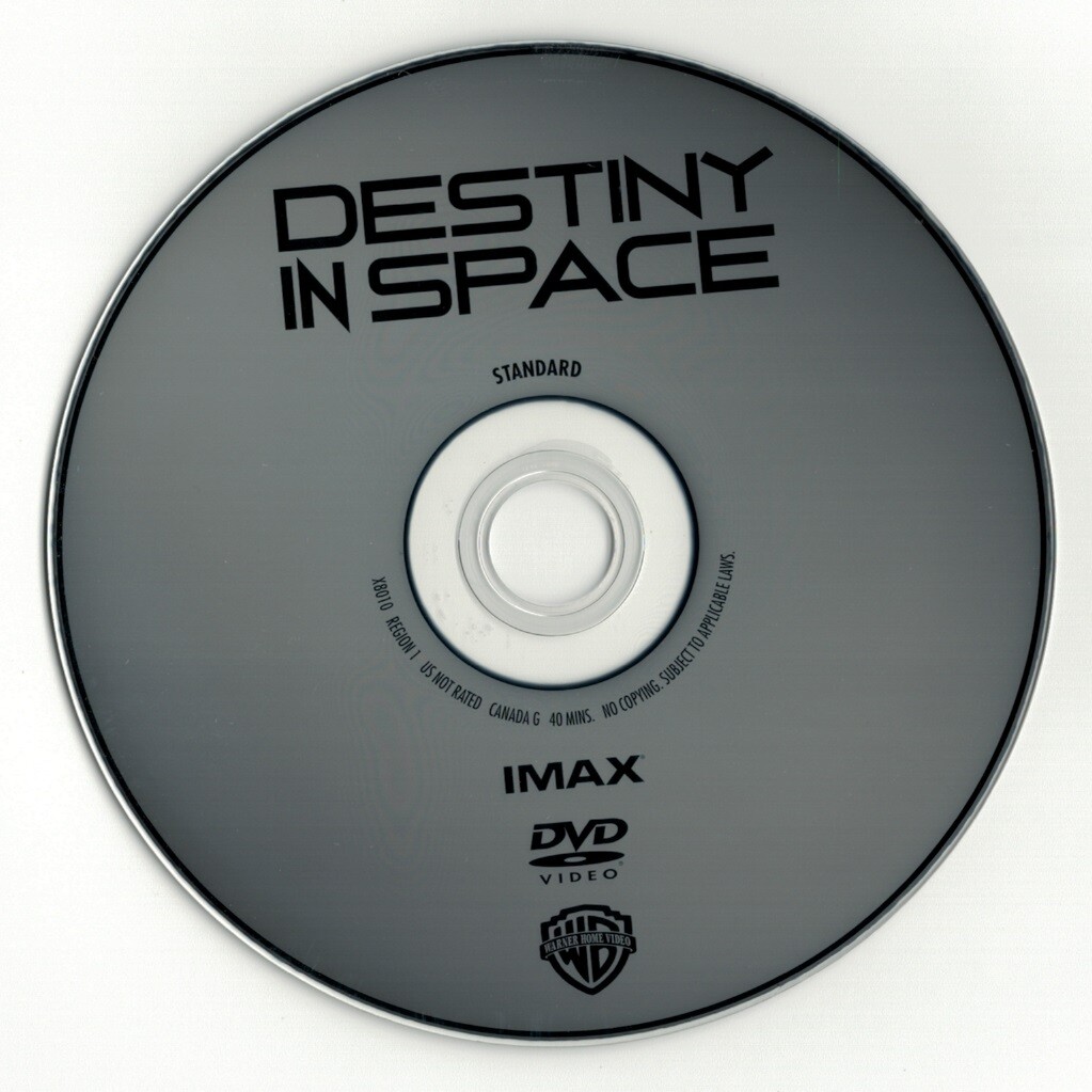 IMAX - Destiny in Space (DVD disc) 794051801029| eBay