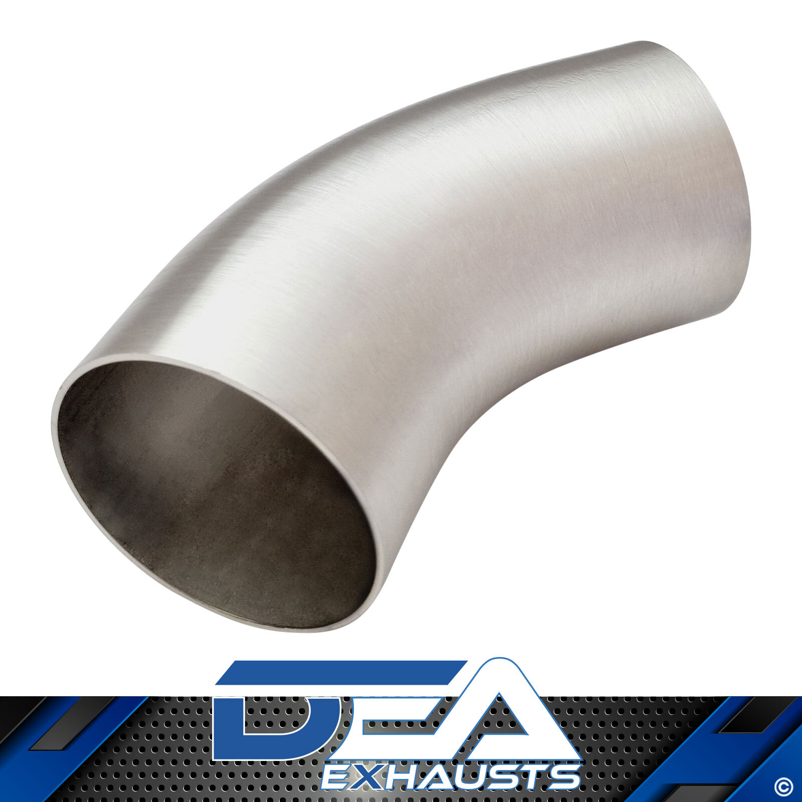 UltiBend Mandrel Bend 2 Inch (51mm OD) 45 Degree 304 Brushed Stainless ...