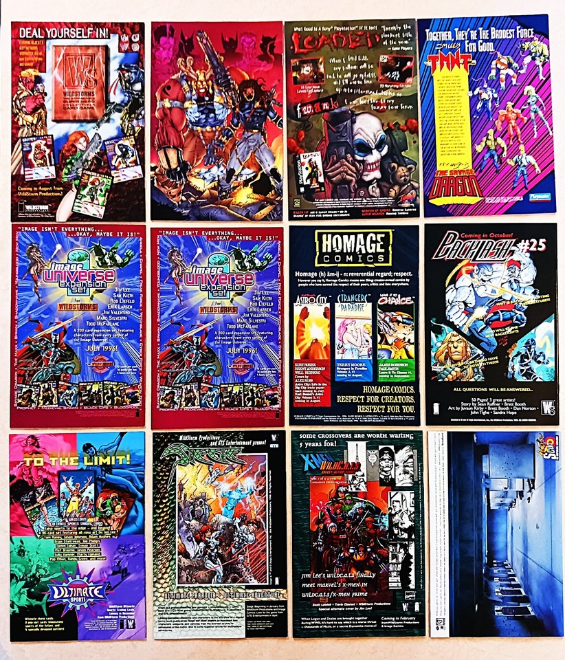 Backlash .99¢ Books Spider-man Venom Image Comic Lot Top-Grade 2 Key ...