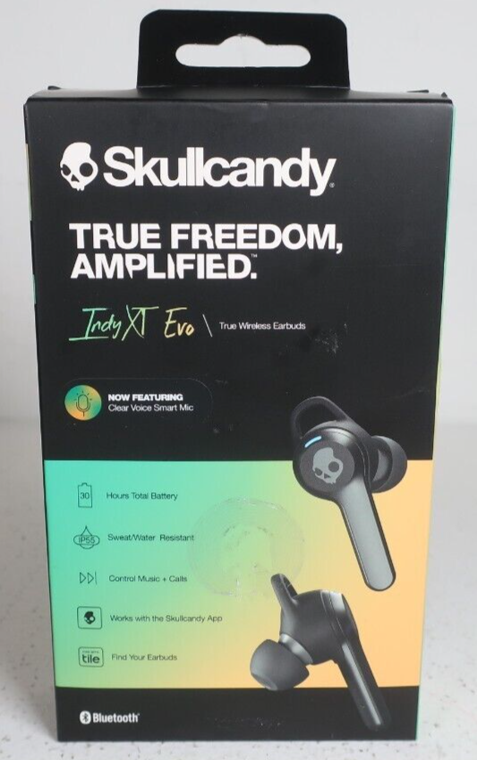 Skullcandy Indy XT Evo True Wireless Earbuds - True Black for sale ...