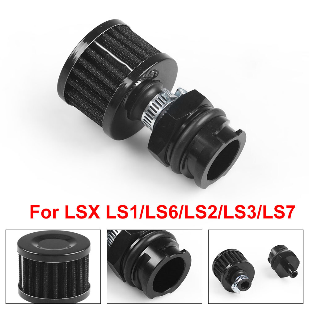 Billet Valve Cover Oil Cap Breather Fitting Filter For LSX LS1 LS6 LS2 ...