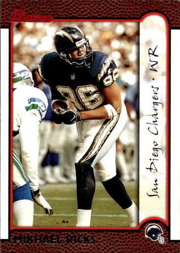 1999 Bowman Mikhael Ricks 145 San Diego Chargers | eBay