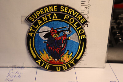 police patch ATLANTA POLICE GEORGIA AIR UNIT | eBay