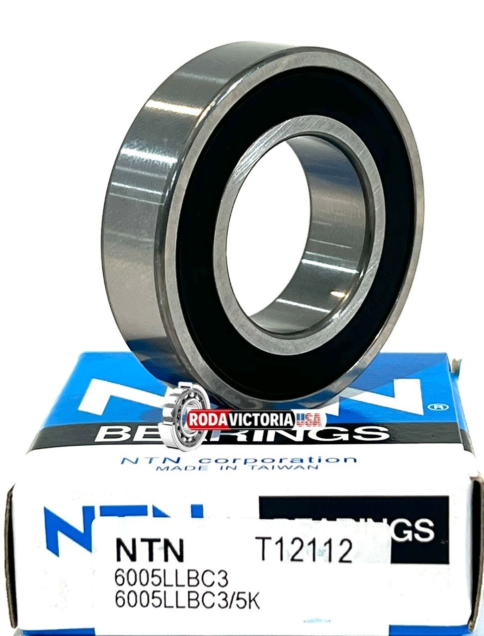 NTN 6005 LLBC3/5K NON CONTACT, RUBBER SEALED, 6005 2RSL C3 6005 DDU ...