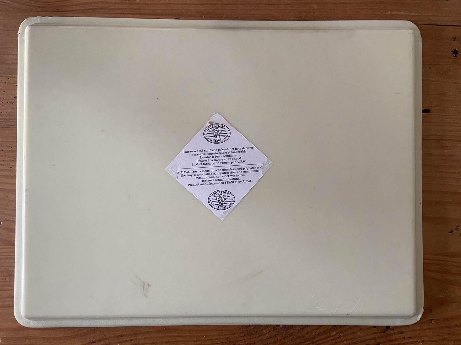 Wedding, Marriage, Shower Serving Tray CREATIONS ALPAC FRANCE Mariage ...