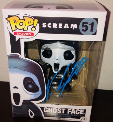 Neve Campbell Sidney Prescott Scream Ghost Face #51 Signed Funko Pop ...