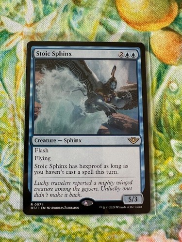 Stoic Sphinx MTG: OTJ *Near Mint* | eBay