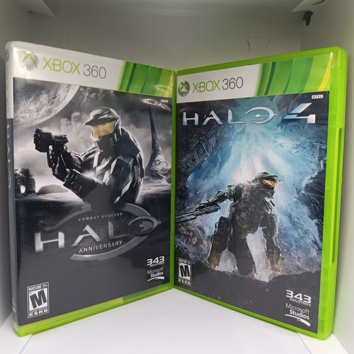 Halo: Combat Evolved - Anniversary Edition + Halo 4 Disc 1 (Microsoft ...