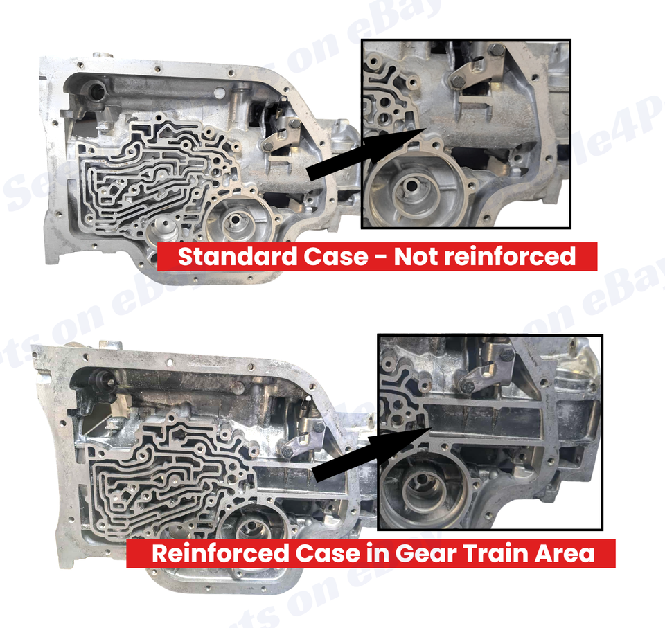 TH400 Transmission Case OEM HD Reinforced w Bell Cut Off | eBay