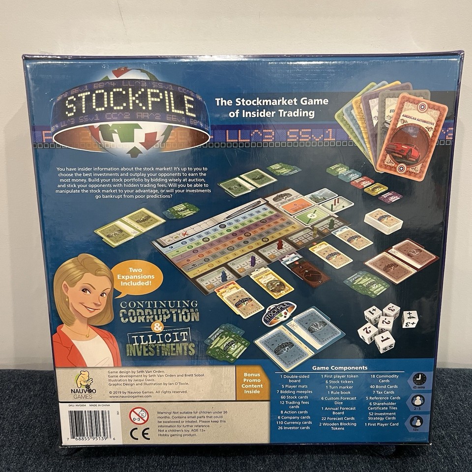 Stockpile Epic Edition Nauvoo Games Board Game SEALED NEW | eBay