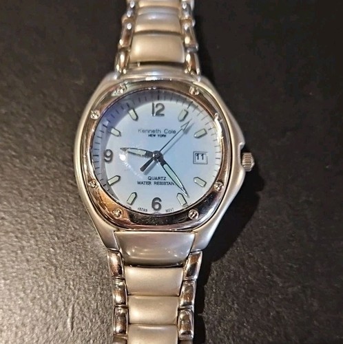 Gorgeous Men's KENNETH COLE Watch, Stainless Steel, Light Blue Face ...