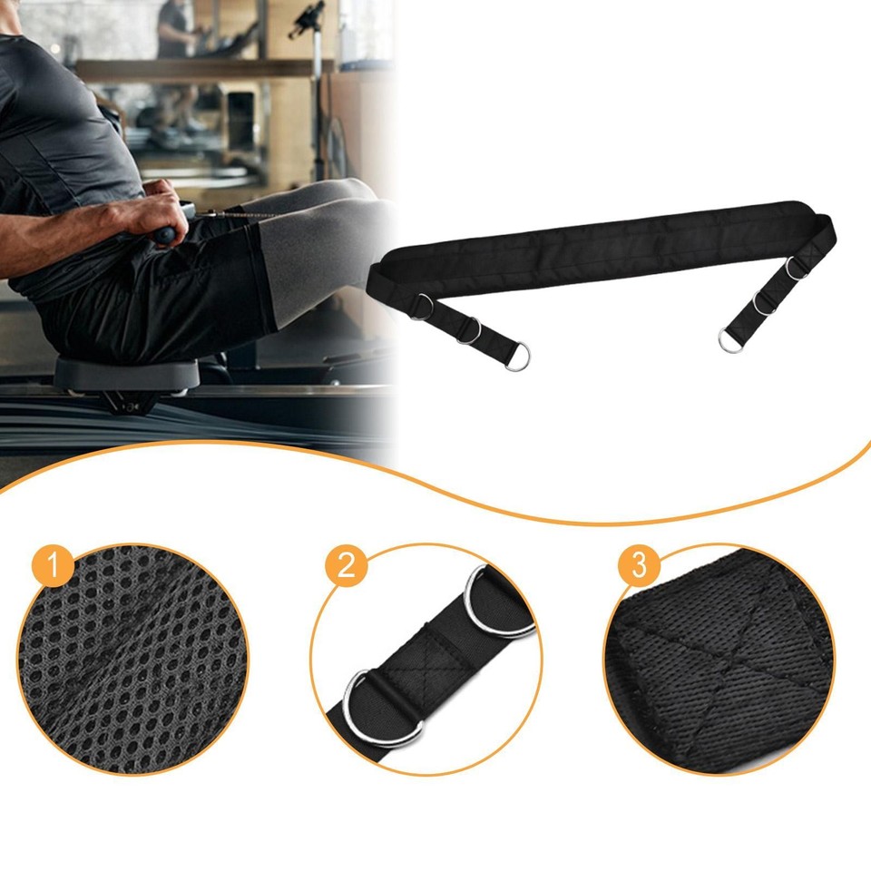 Polyester Leg Press Rowing Strap Full Body Workout Equipment Adjustable ...