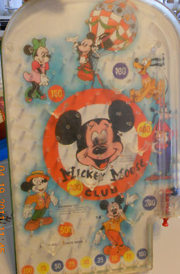 Wolverine MICKEY MOUSE CLUB PinBall game VTG 1965 | eBay